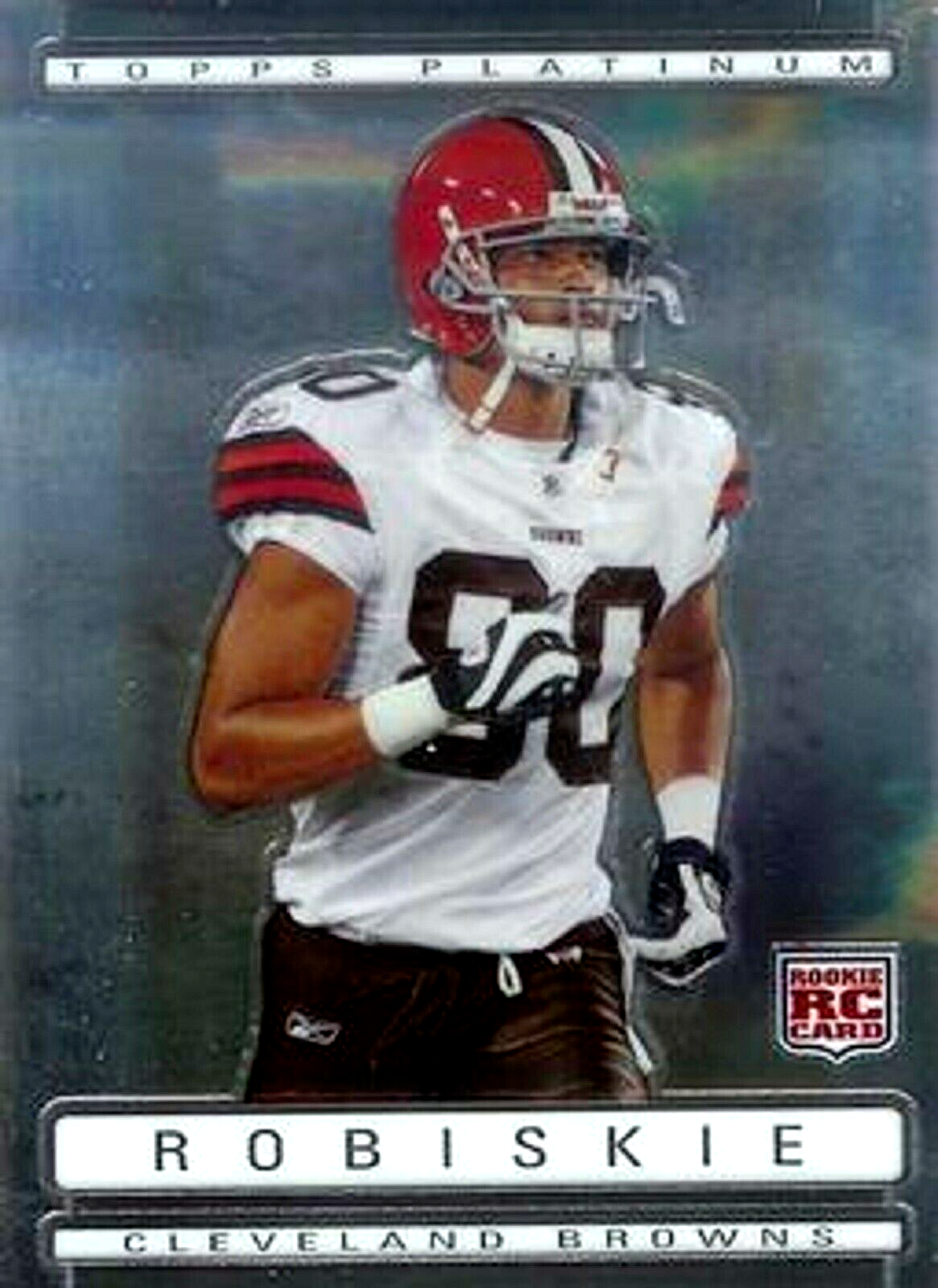 2009 Topps Platinum #114 Brian Robiskie RC Cleveland Browns | eBay
