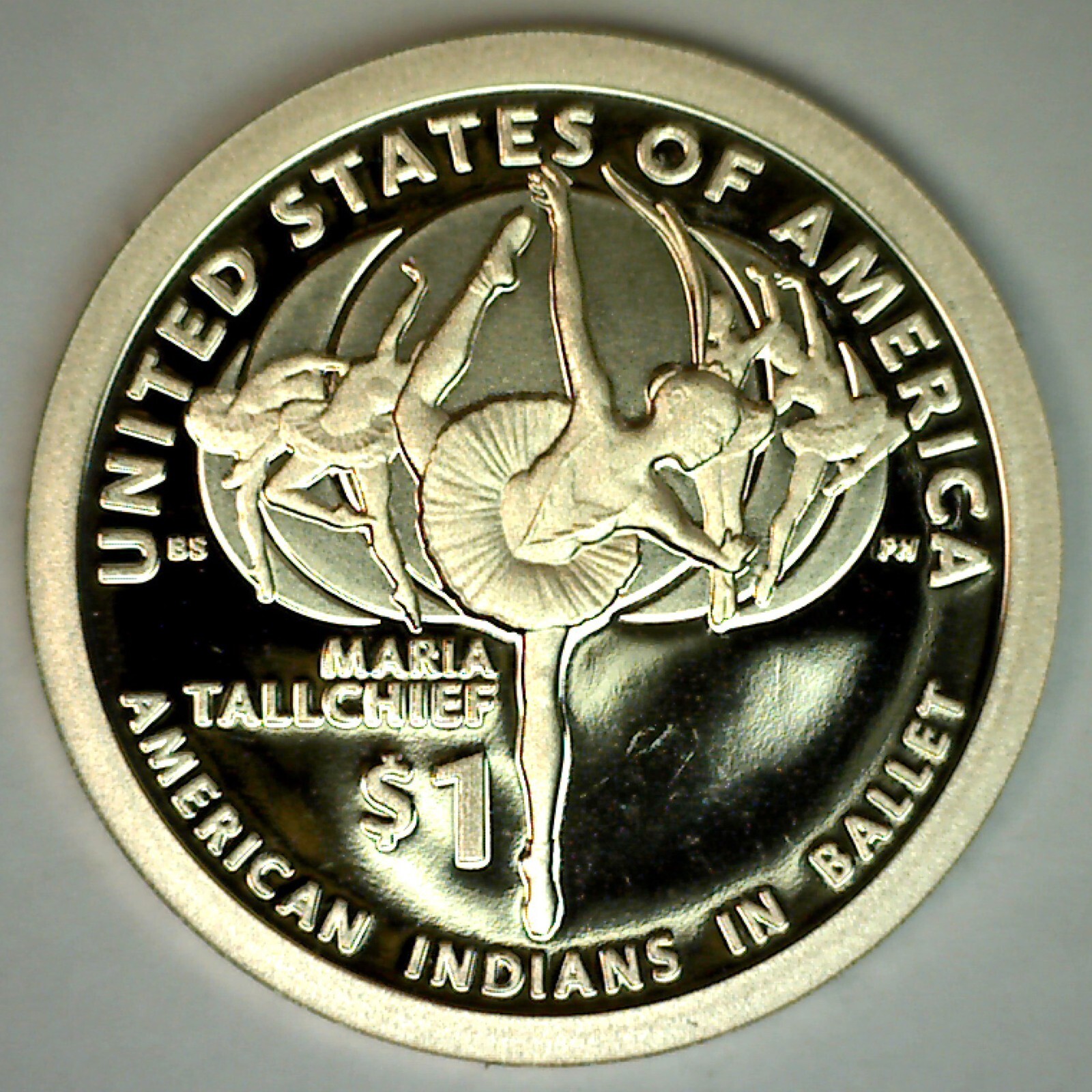 2023 S Sacagawea Proof Dollar Ballerina $1 Native American Coin Maria ...