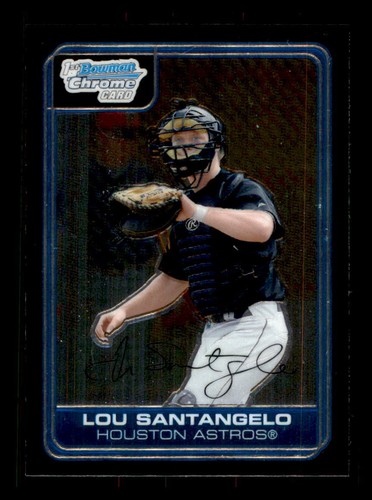 2006 Baseball Bowman Chrome Lou Santangelo Houston Astros #BC99 | eBay