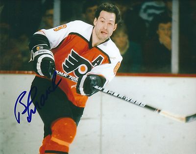Signed 8x10 BRAD MARSH Philadelphia Flyers Photo - COA | eBay