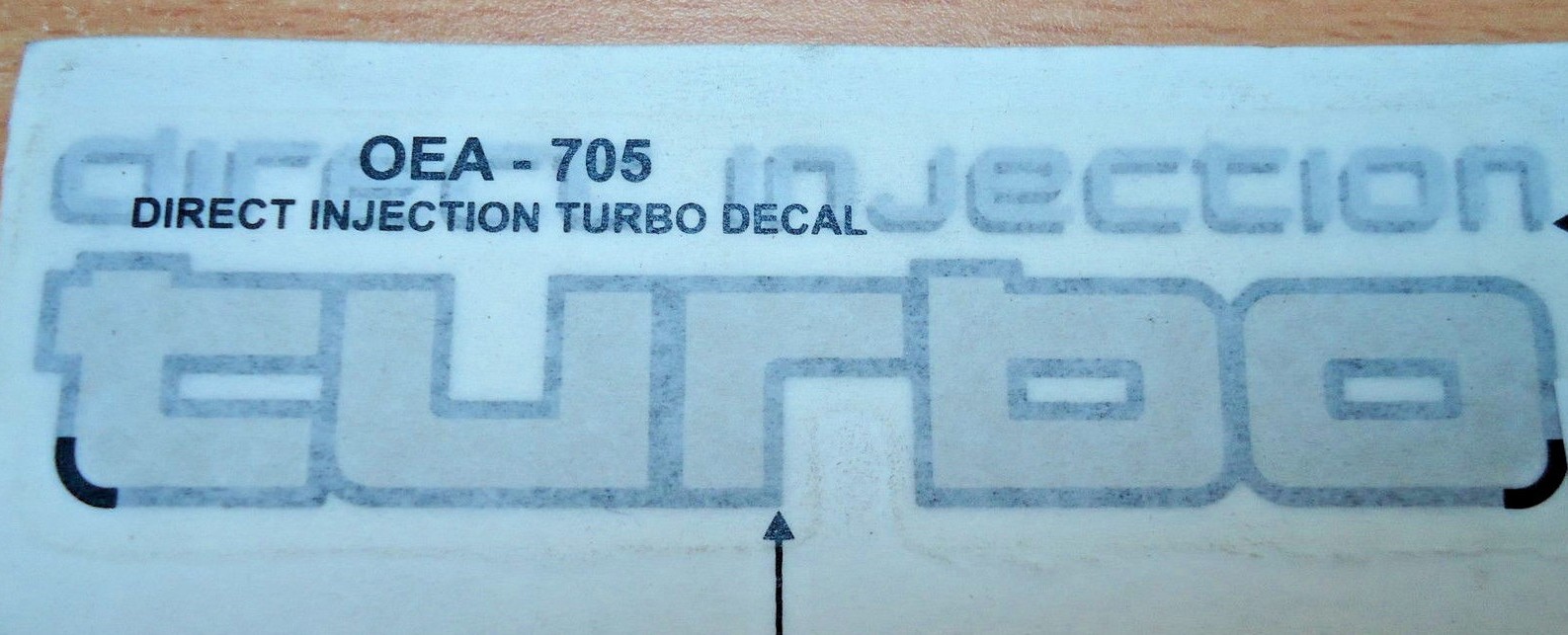 TOYOTA LANDCRUISER 80 SERIES 4WD DIRECT INJECTION TURBO DECAL REAR NEW ...
