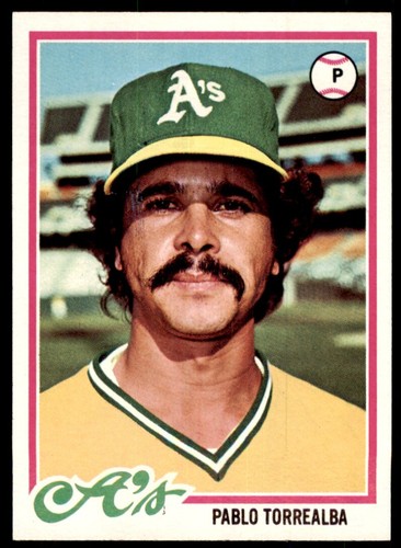1978 TOPPS PABLO TORREALBA (102) OAKLAND ATHLETICS #78 | eBay