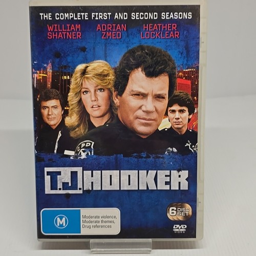 T.J. Hooker : Season 1-2 (DVD 1982) William Shatner Heather Locklear ...