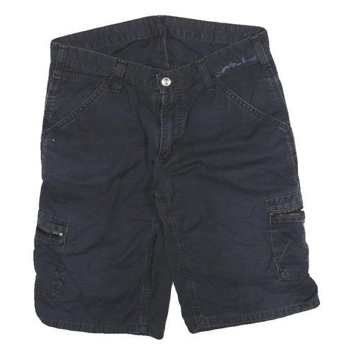 CARHARTT Hommes Short Noir Cargo Taille M W30 Durable Tenue de Travail ...