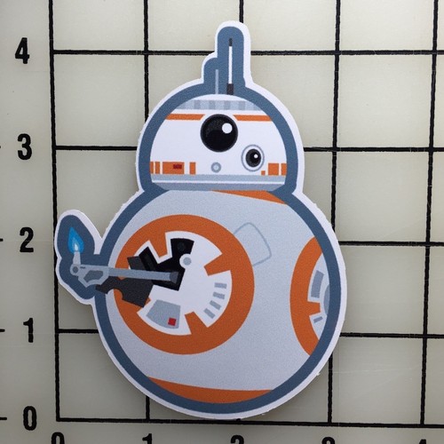 Star Wars BB8 4" Tall Vinyl Decal Sticker BOGO | eBay