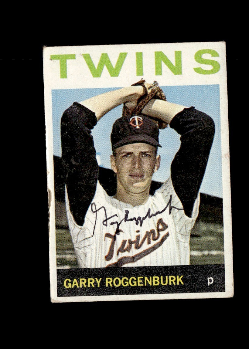 Garry Roggenburk 1964 Topps Twins authentic autographed card | eBay