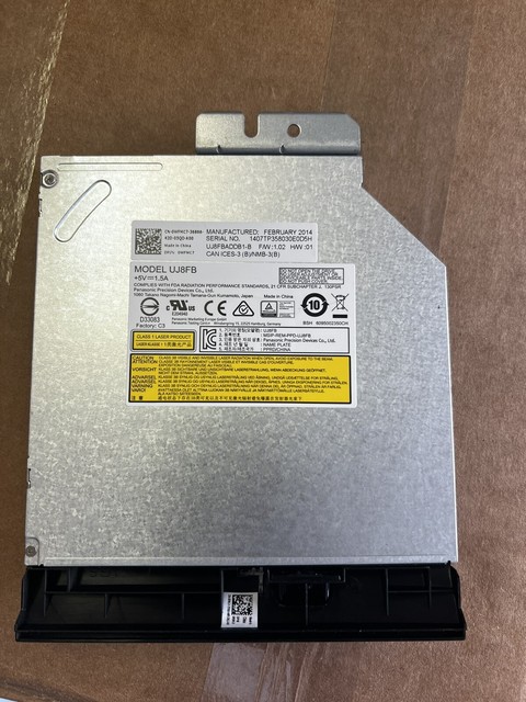 Dell Precision M2800 DVD Burner Drive UJ8FB for sale online | eBay