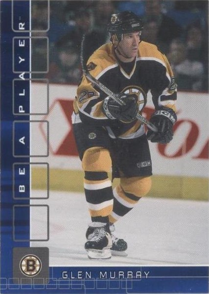 2001-02 In the Game Be A Player Memorabilia - Sapphire #463 Glen Murray ...