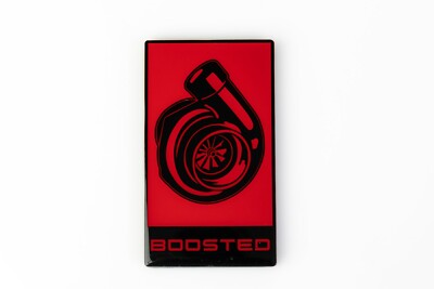 2015-2024 Mustang Boosted Badge - GT350 EcoBoost Emblem | eBay