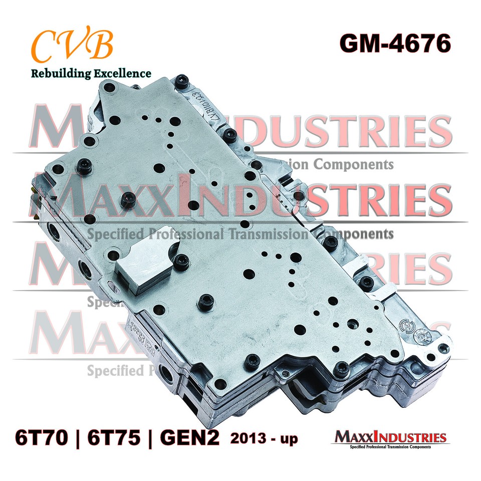 6T70 6T75 Transmission Valve Body Rebuilt CVB GM-4676 GEN2 fits GM 2013 ...
