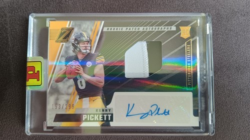 Kenny Pickett RPA 2022 Zenith Rookie Patch Auto /299 RC - Raiders | eBay