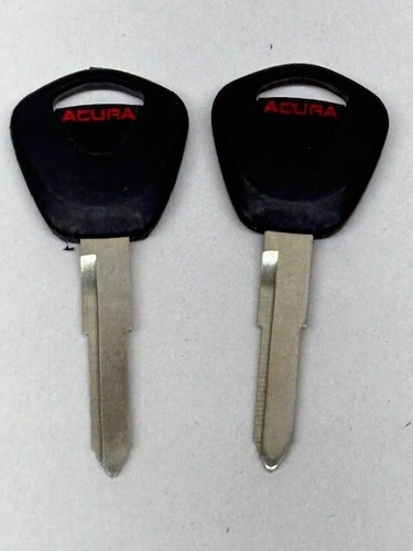Acura Key Blank Non - Transponder Black Plastic Head (PAIR) | eBay