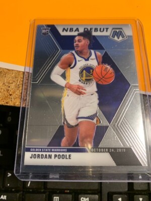 2019-20 PANINI MOSAIC JORDAN POOLE ROOKIE CARD ~ #261 | eBay