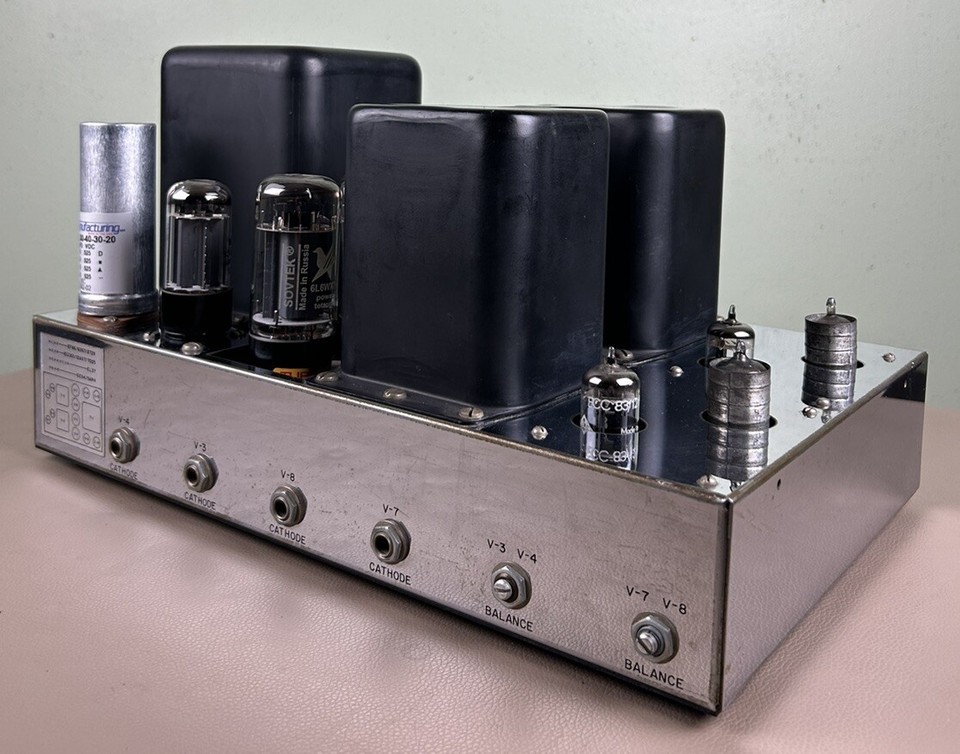 KNIGHT KB85 STEREO TUBE AMPLIFIER NICE | eBay