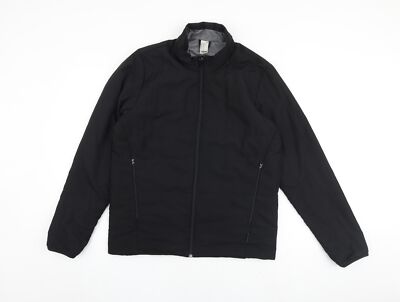Quechua Mens Black Puffer Jacket Coat Size M | eBay UK