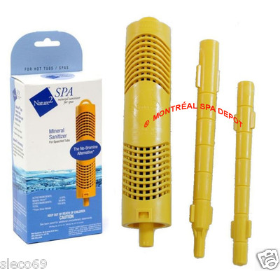 Zodiac Nature 2 spa clarifier OEM cartridge stick mineral sanitizer ...