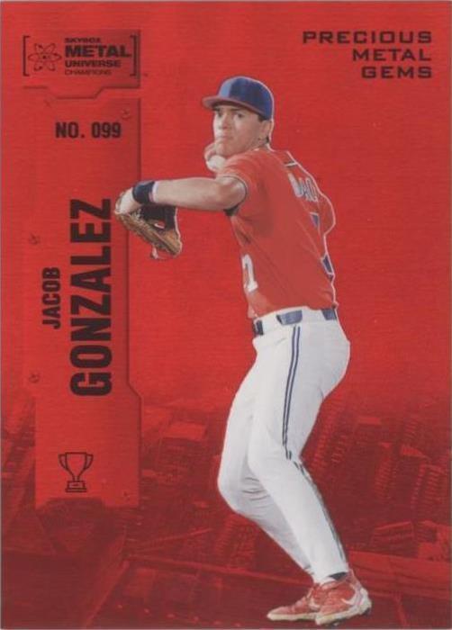 2022 Skybox Metal Universe Champions - Jacob Gonzalez #099 Precious ...