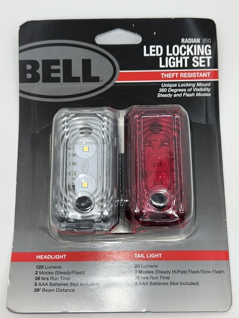 Bell Sports Radian 850 LED Bicycle Locking Light Set 7115949 - 1 Each ...