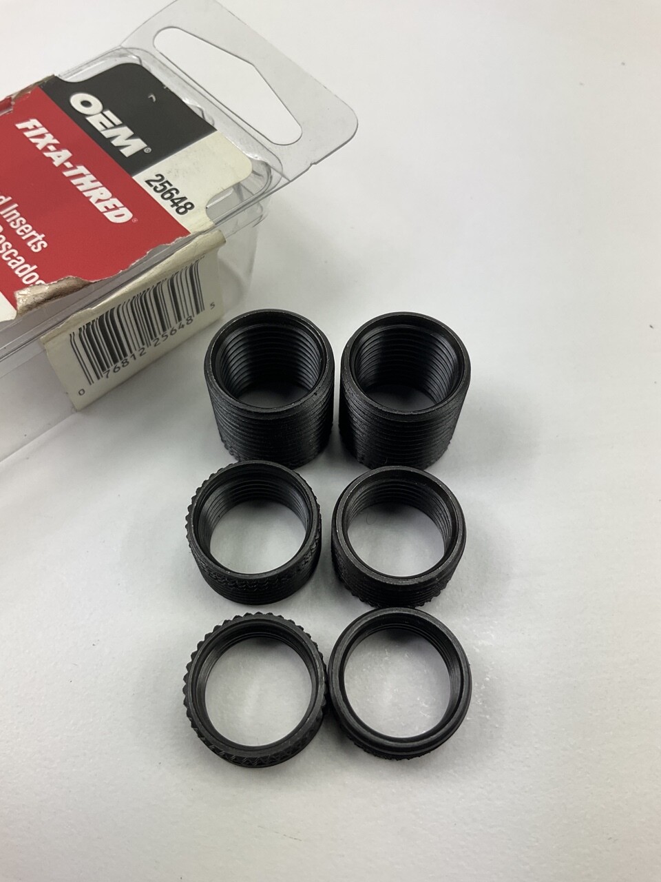 OEM Tools 25648 Fix-A-Thread Spark Plug Thread Inserts, M14-1.25 - 6 ...