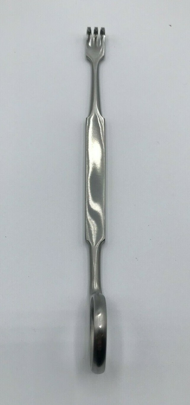 Meyerding Retractor 3 Prong Sharp Ring Handle | eBay