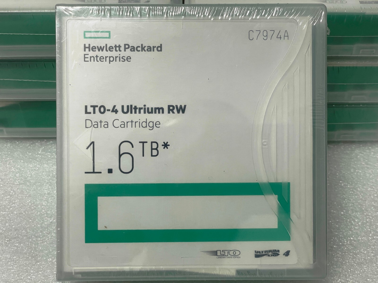 LOT OF 7 HPE C7974A LTO-4 Ultrium RW Data Cartridge 1.6TB | eBay