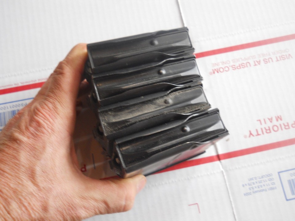 Egyptian marked Hakim 8mm Semi-auto Rifle Magazine-10rd original good ...