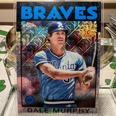 Dale Murphy 2021 Topps Chrome #86C-34 Refractor Atlanta Braves MVP | eBay