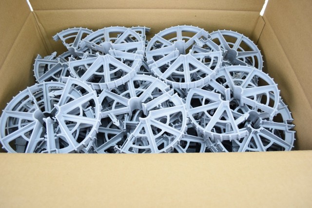 Dayton 122847 Superior 3" Aztec E-z Lok Wheel Rebar L Heavy Duty #5/#6 ...