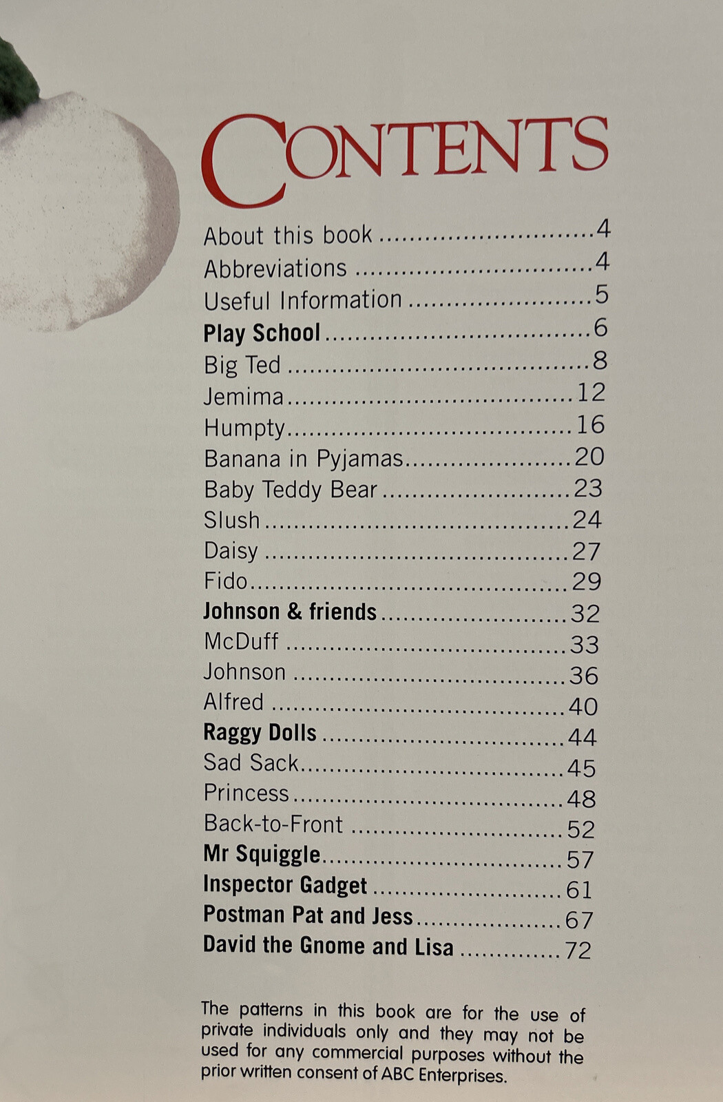 ABC for Kids Book of Knitted Toys by Robyn Earl-Peacock (Paperback ...