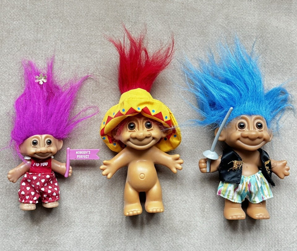 Vintage Trolls Russ Troll Dolls Lot of 22 | eBay