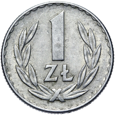 Poland-Poland Polska coin-1 zloty złoty 1949-rare-condition! | eBay ...