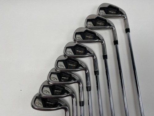 Callaway Rogue ST Max OS Iron Set 5-PW+AW+SW KBS Max 80g Regular Steel ...