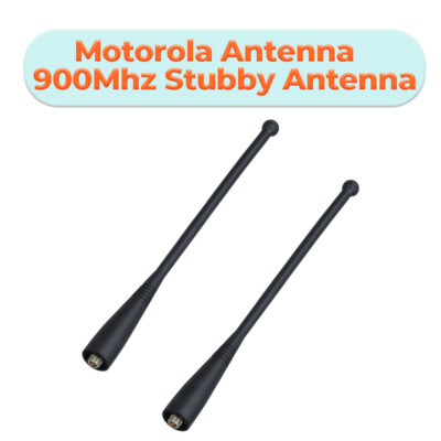 2X 17.5cm/6.88inch 900Mhz Stubby Antenna for Motorola APX4000 MTX8000 ...
