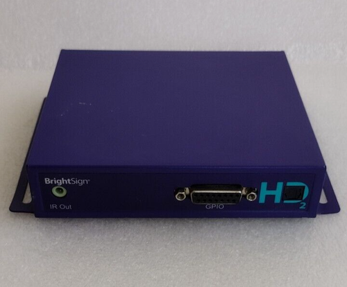 BrightSign HD2 HD222 Networked Interactive Media/Digital Signage Player ...