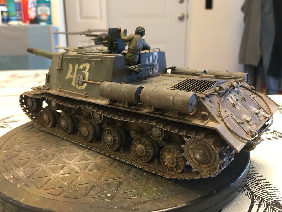 Tamiya 1/35 Model 35303 WWII Russian Self-Propelled Gun JSU-152 New ...