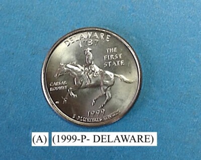 1999-P- DELAWARE STATE QUARTER FROM A US MINT ROLL C- NGC PRICE CHARTS ...