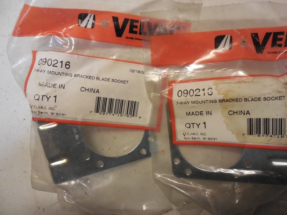 (2) Velvac 090216 For Seven-Way Blade Socket | eBay