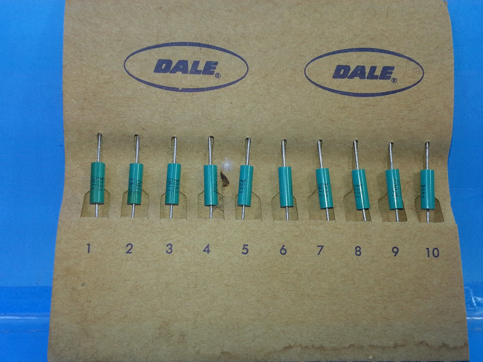 Dale 750kΩ Ohm RN65D7503F CMF Metal Film Resistor 1% MIL SPEC .5W Qty ...