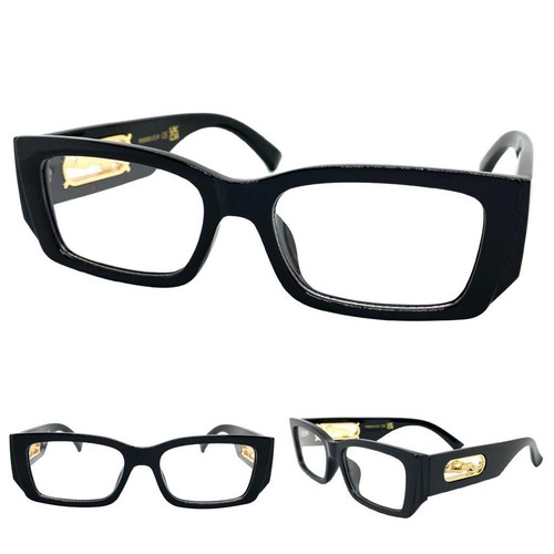 Mens Classic Elegant Modern Retro Style Clear Lens EYE GLASSES Thick ...