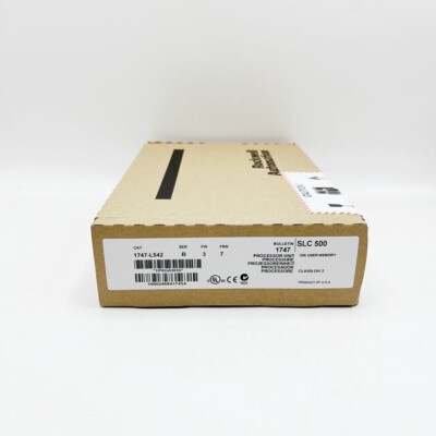 New AB 1747-L542 SER C Allen Bradley SLC 500 5/04 CPU PROCESSOR UNIT ...
