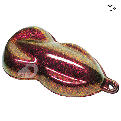Ember SuperShift Flake - Red Orange Gold Color Shift Car Paint | eBay