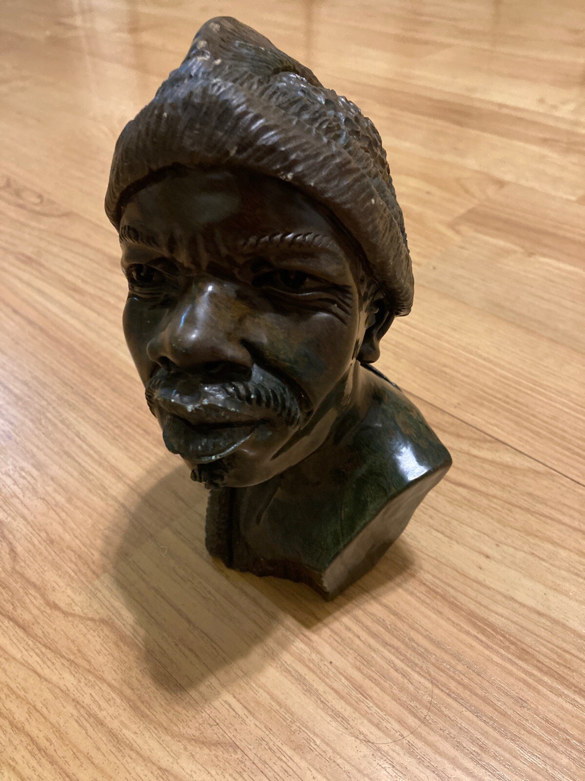 African Verdite Stone Sculpture Signed Darios Chikumbirike Shona Art ...