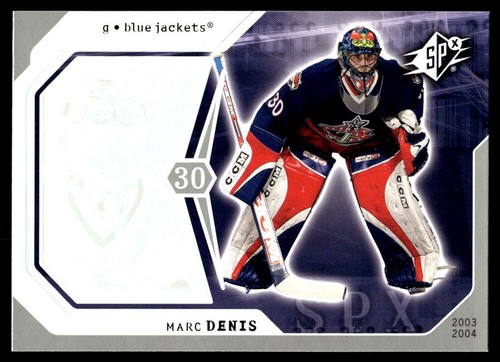 2003-04 SPx #26 Marc Denis Columbus Blue Jackets Hockey Card | eBay