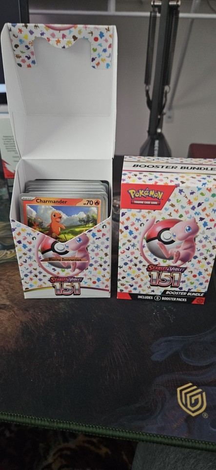 OPENED Pokemon Scarlet And Violet 151 Booster Pack Booster Bundle - #2 ...