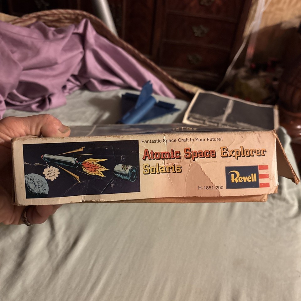 Revell Atomic Space Explorer Solaris From 1969 as is | eBay