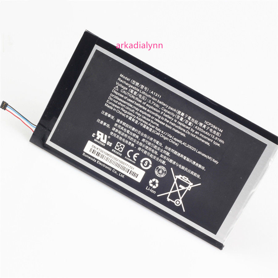 A1311 Genuine Battery for Acer Iconia A1 830 A1311 A1-830 1ICP3/84/144 ...