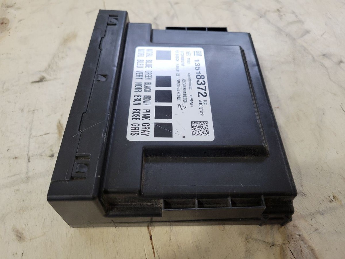 2016-2018 Chevrolet Malibu OEM Body Control Module BCM 2016-2018 Chevrolet Malibu OEM Body Control Module BCM