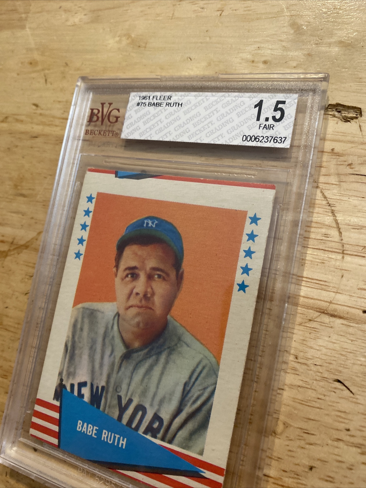 1961 Fleer Baseball Greats - #75 Babe Ruth for sale online | eBay