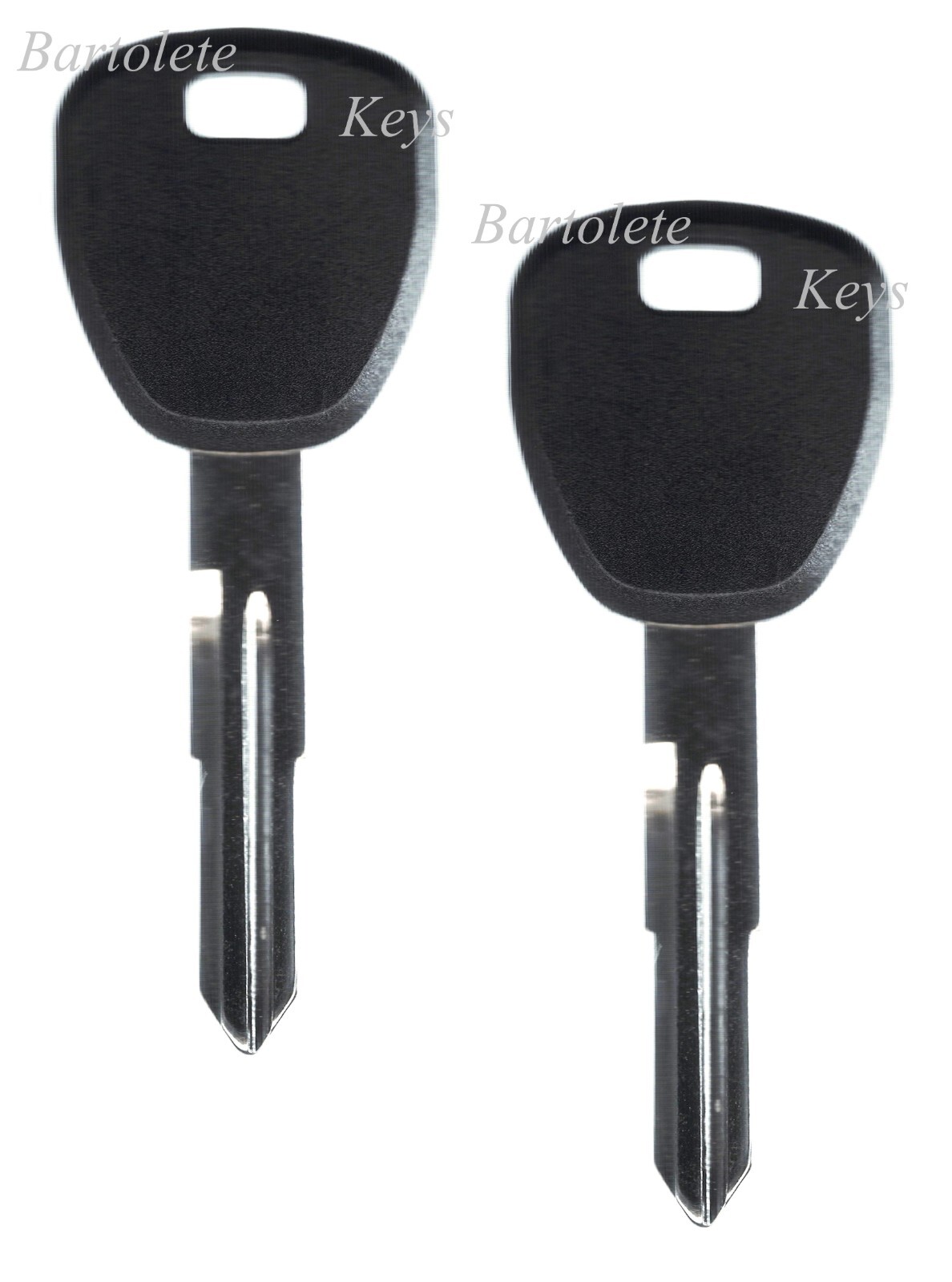 2 Replacement Transponder Car Key For 2005 2006 2007 2008 2009 2010 ...