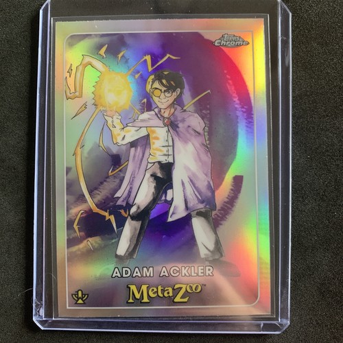 2022 Topps Chrome MetaZoo Series 0 #74 ADAM ACKLER Refractor Holo SP ...